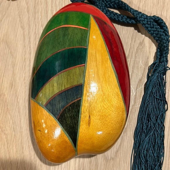 raphael Sanchez | Bags | Raphael Sanchez Vintage Wood Art To Wear ...